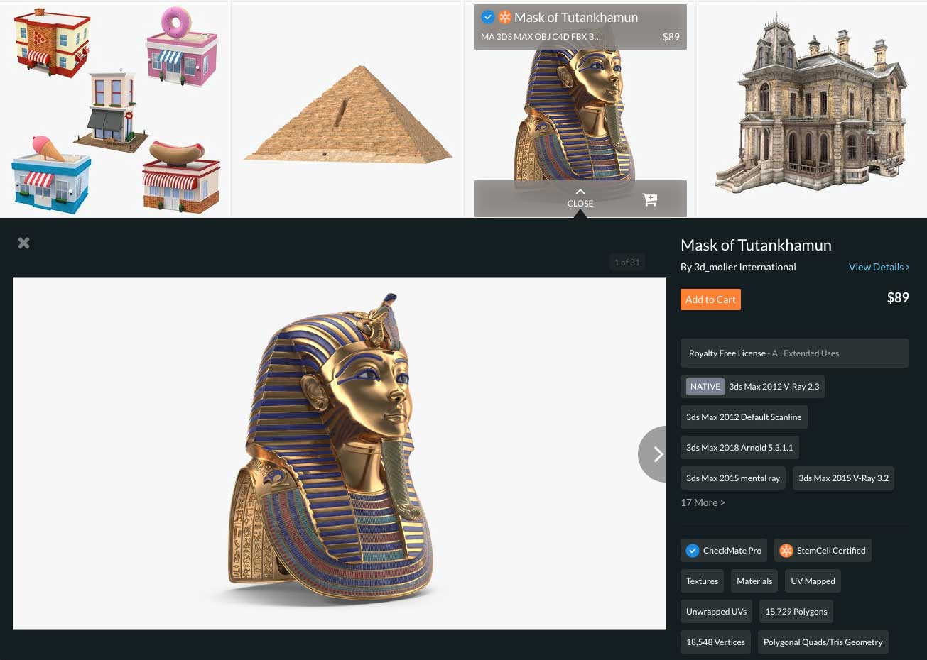 New On TurboSquid: Bolder Images and Inline Model Details - TurboSquid Blog