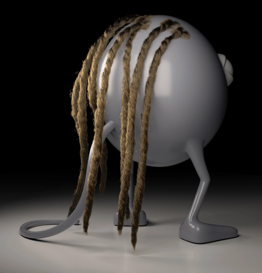 Yeti in Maya, Part 4: 3D Dreadlocks - TurboSquid Blog